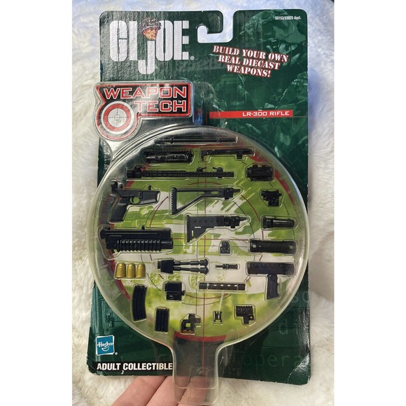 Hasbro | Toys | Vintage Hasbro Gi Joe Weapon Tech Lr30 Rifle 2002 ...